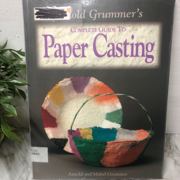 Book | Other | Complete Guide To Paper Casting | Poshmark